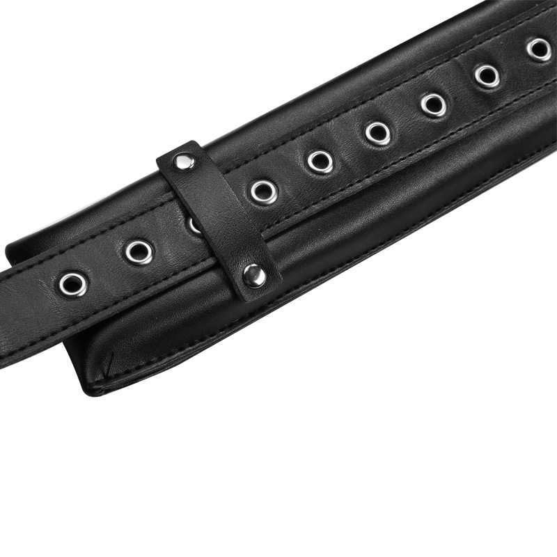 PZ-845-B-ZT Bondage Deluxe Leather Thigh Restraint
